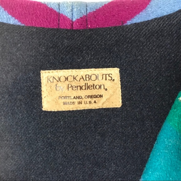 Pendleton | Jackets & Coats | 96s Knockabouts Pendleton Aztec Wool Coat | Poshmark